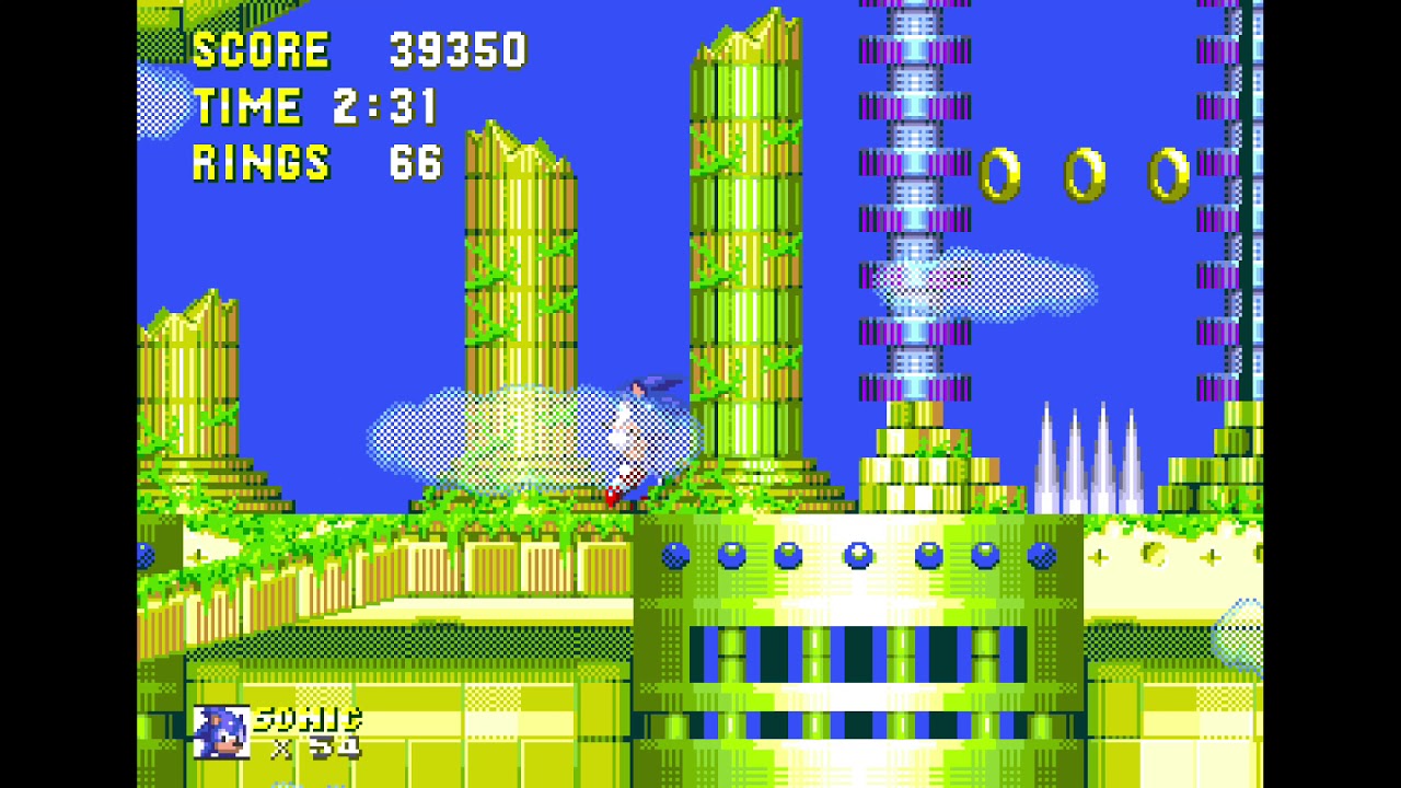Sonic 3K PC Collection Hidden Palace and Sky Sanctuary - YouTube