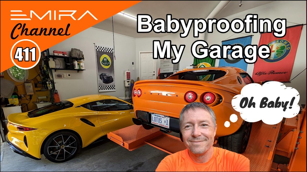 Lotus Emira Review of Garage Updates or how I protect my new Baby ...