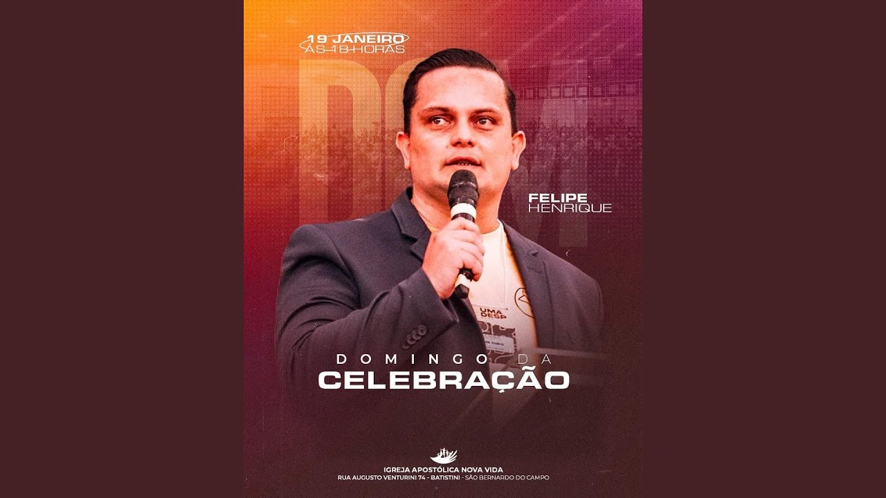 DOMINGO DA CELEBRAÇÃO | 19/01/2025 | FELIPE HENRIQUE - YouTube