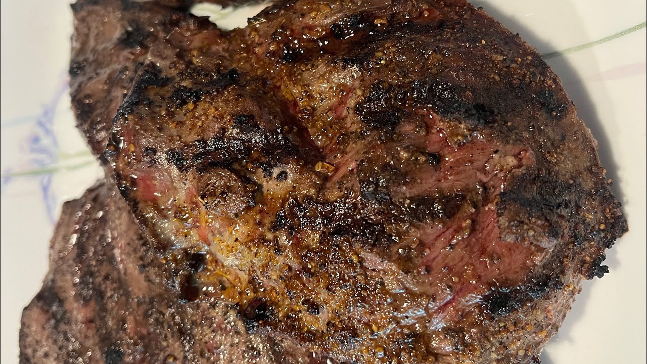 Teddy and Charlie try beef heart steak - YouTube