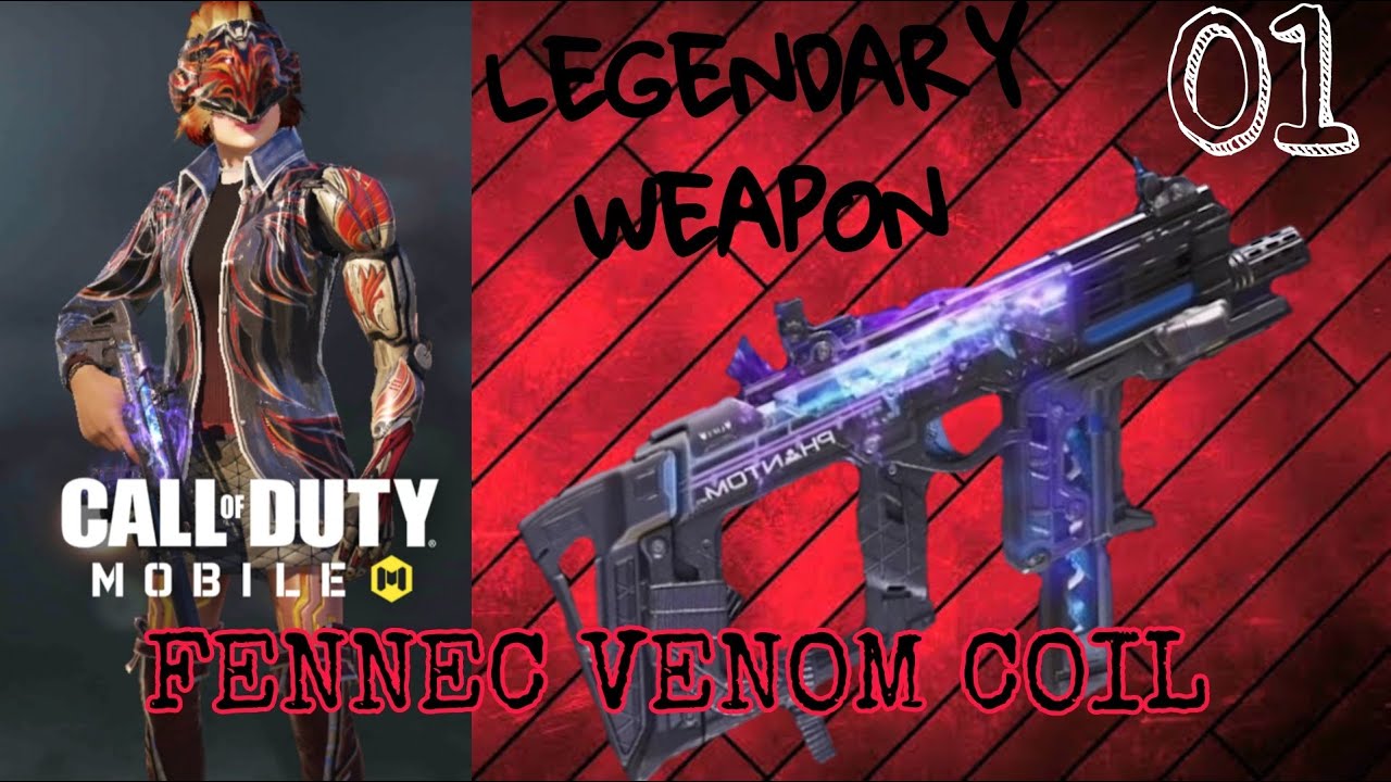 (CODM) DRAW LEGENDARY FENNEC " VENOM COIL " AND GAMEPLAY - YouTube
