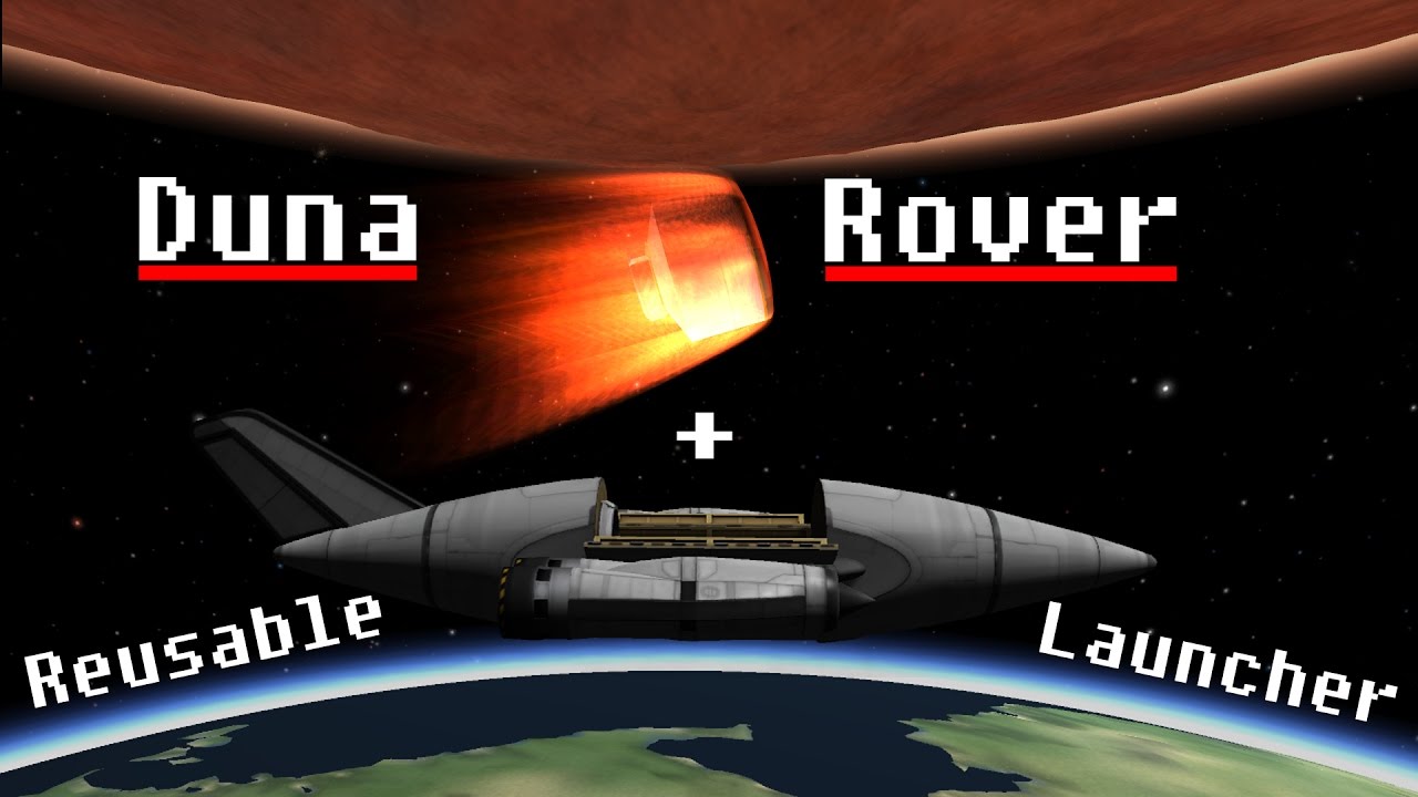 Duna Rover + Reusable Launcher + Science Return - YouTube