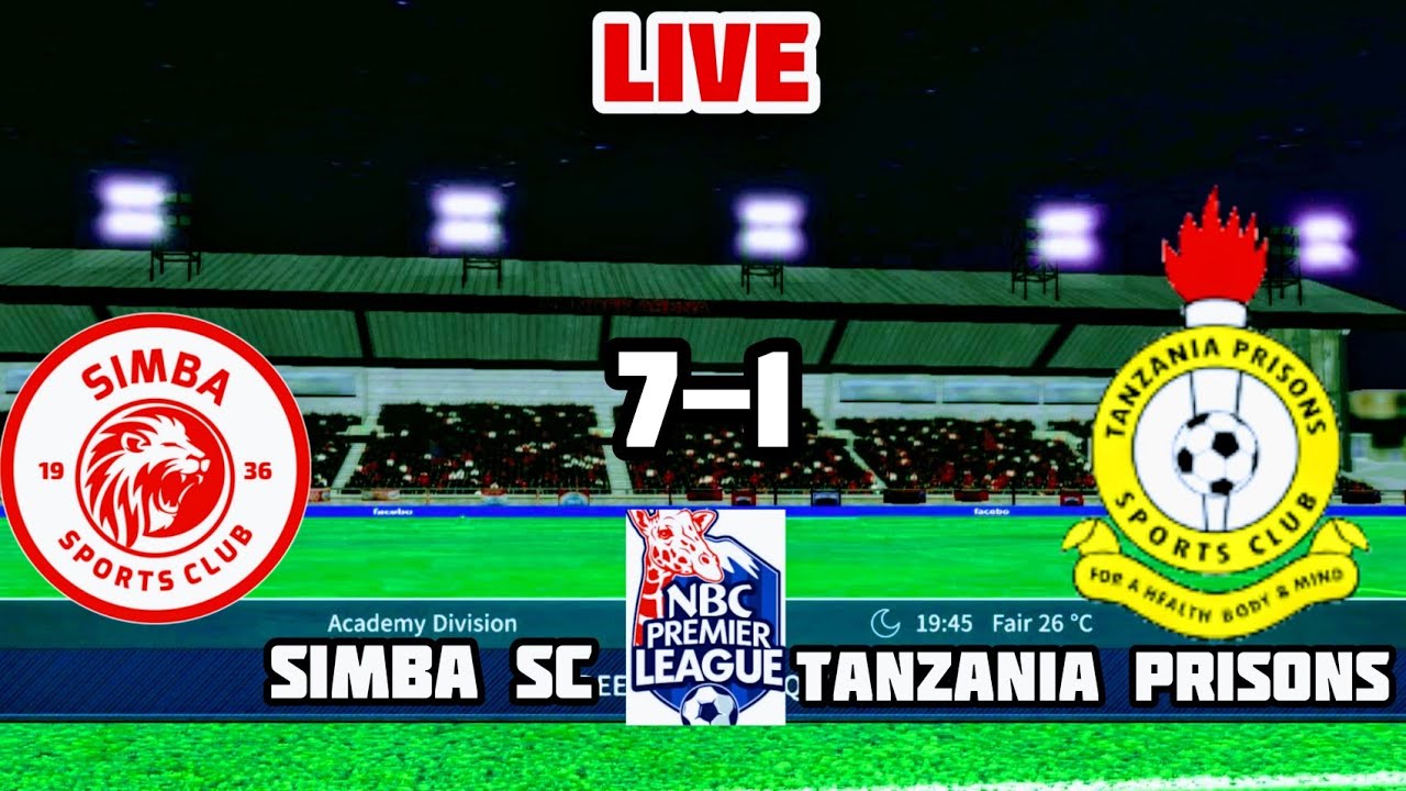 SIMBA SC 7-1 TANZANIA PRISONS | Ligi Kuu NBC 30/12/2022 | FULL TIME ...