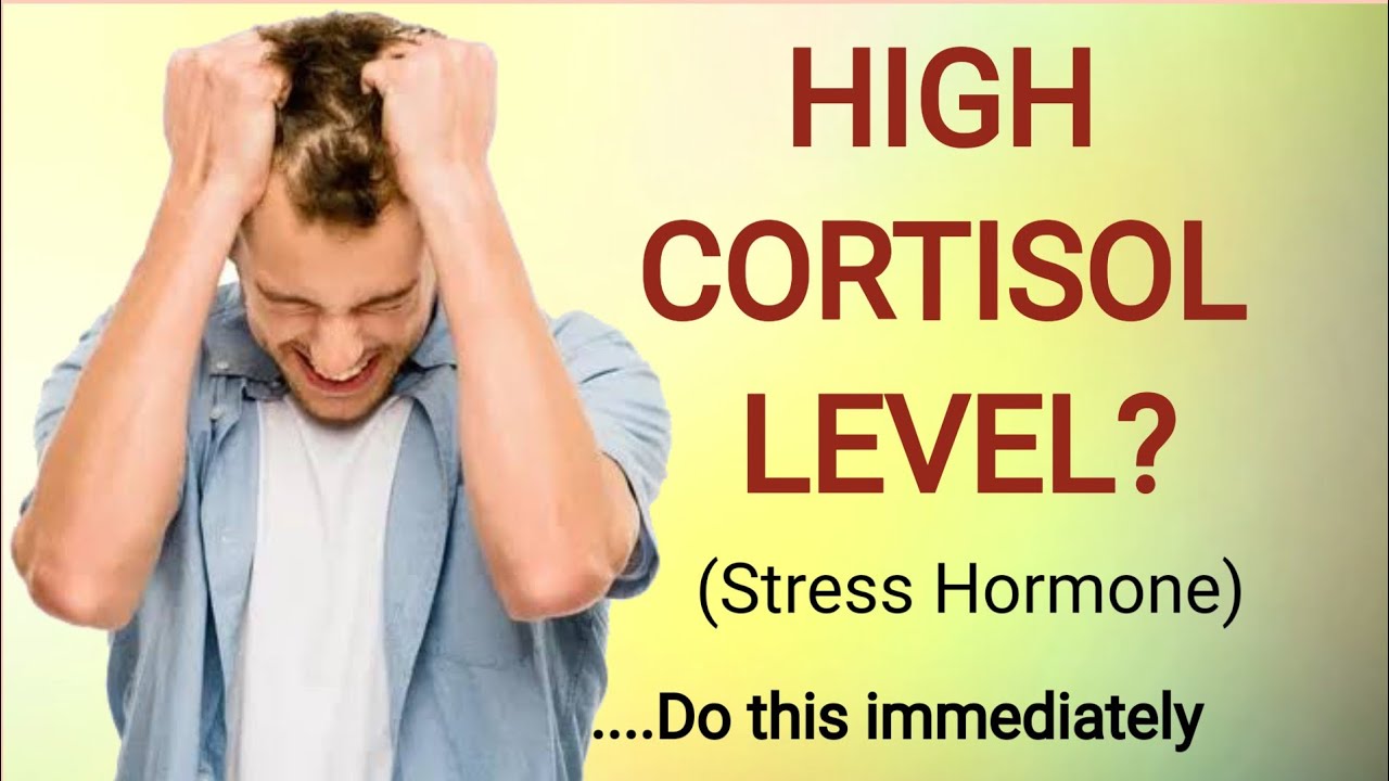 How to Naturally Lower Cortisol Level (Stress Hormone) - YouTube