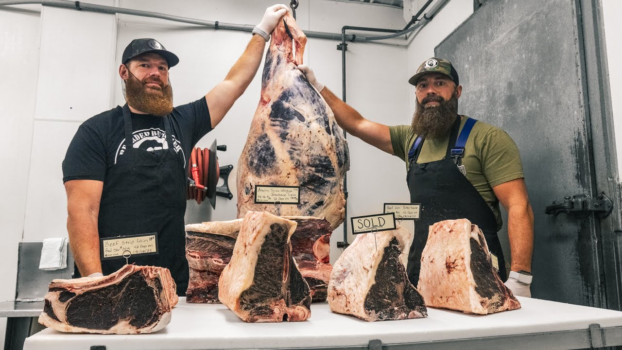 The Ultimate Guide to Dry Aging Beef Steaks | By The Bearded Butchers ...
