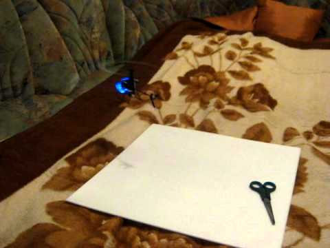 Futaba + Arduino + joystick= control Blade MSR first test flight - YouTube