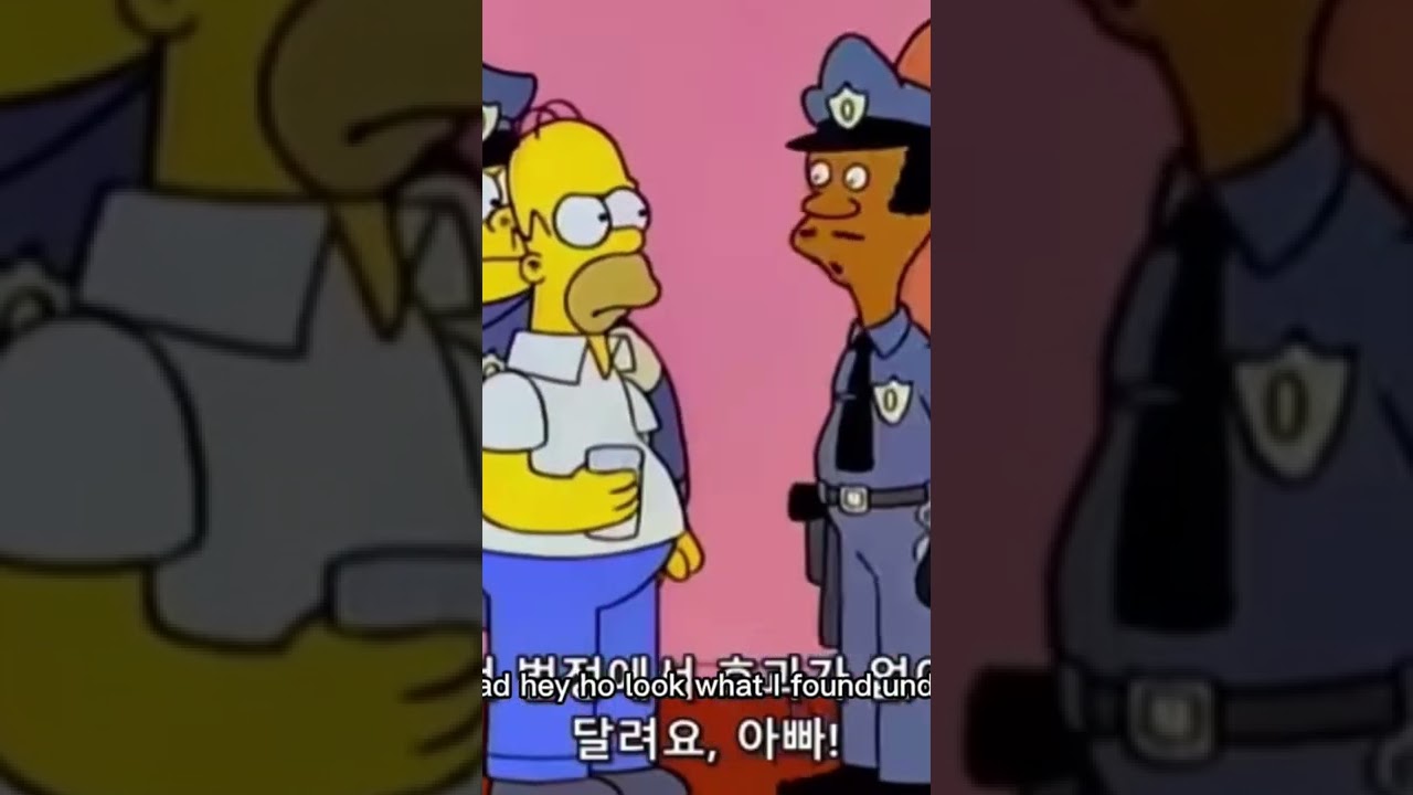 Homer got arrested😢#simpsons - YouTube