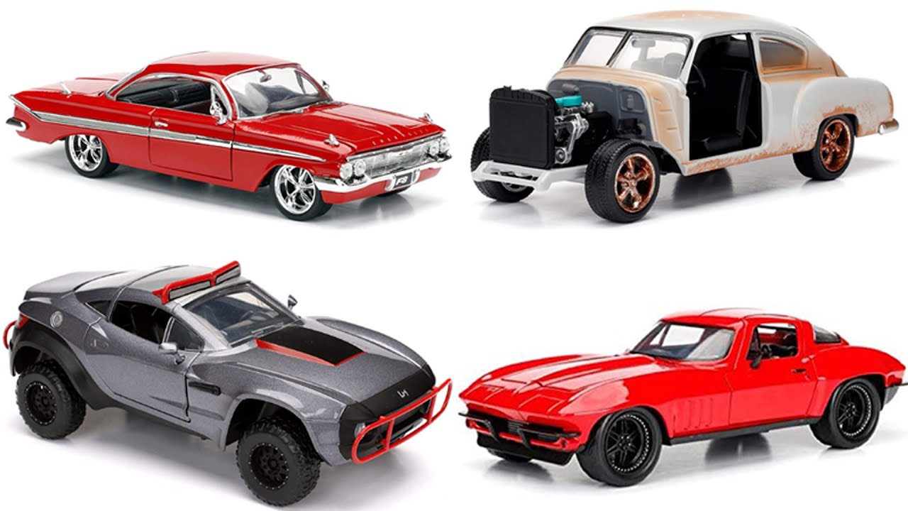 4 Fast & Furious Cars Toys for Kids and Adults #02 - YouTube
