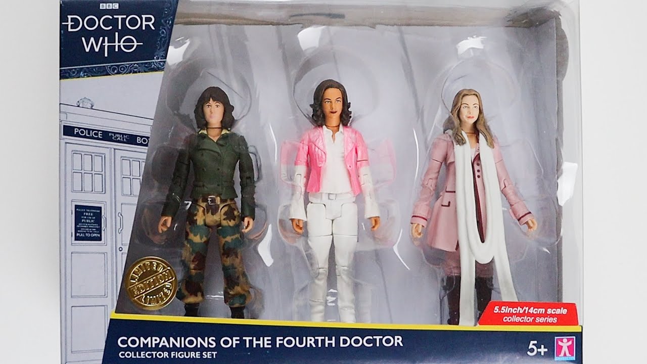 Doctor Who: Companions Of The Fourth Doctor -B&M Exclusive Figure Set ...