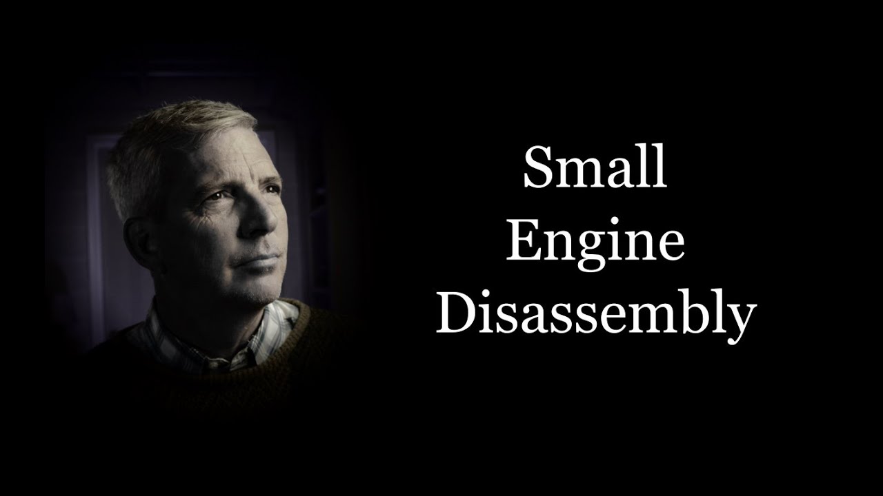 How to Take Apart a Small Engine: Step by Step Guide! - YouTube