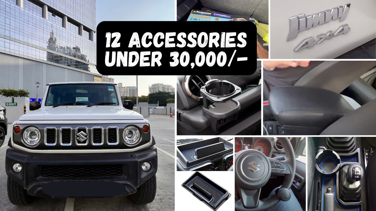 Essential Accessories Every Jimny Owner Needs - YouTube