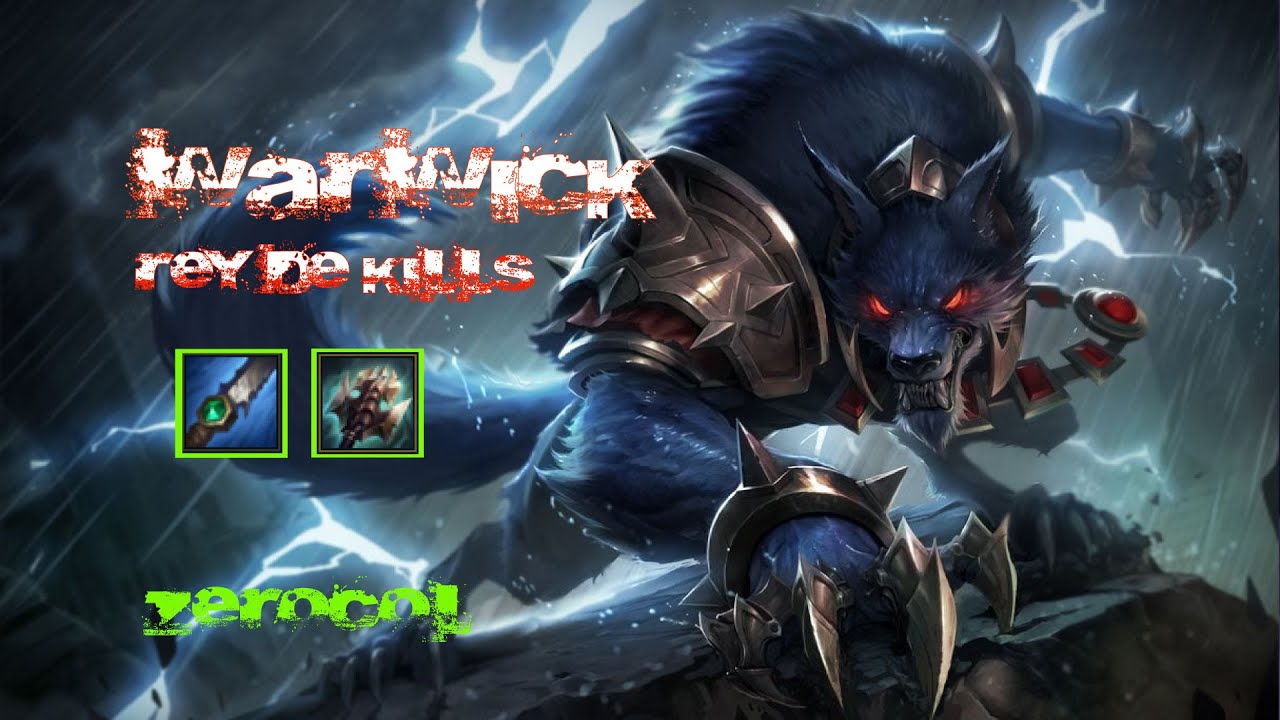 La mejor build para Warwick [Guia Completa] COMO JUGAR CON WARWICK S9 ...