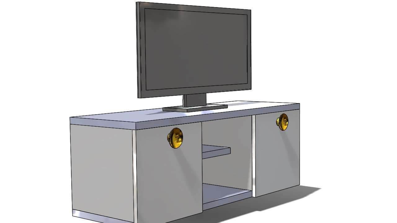 fast81 SolidWorks Tutorial 81 TV Bench1 - YouTube