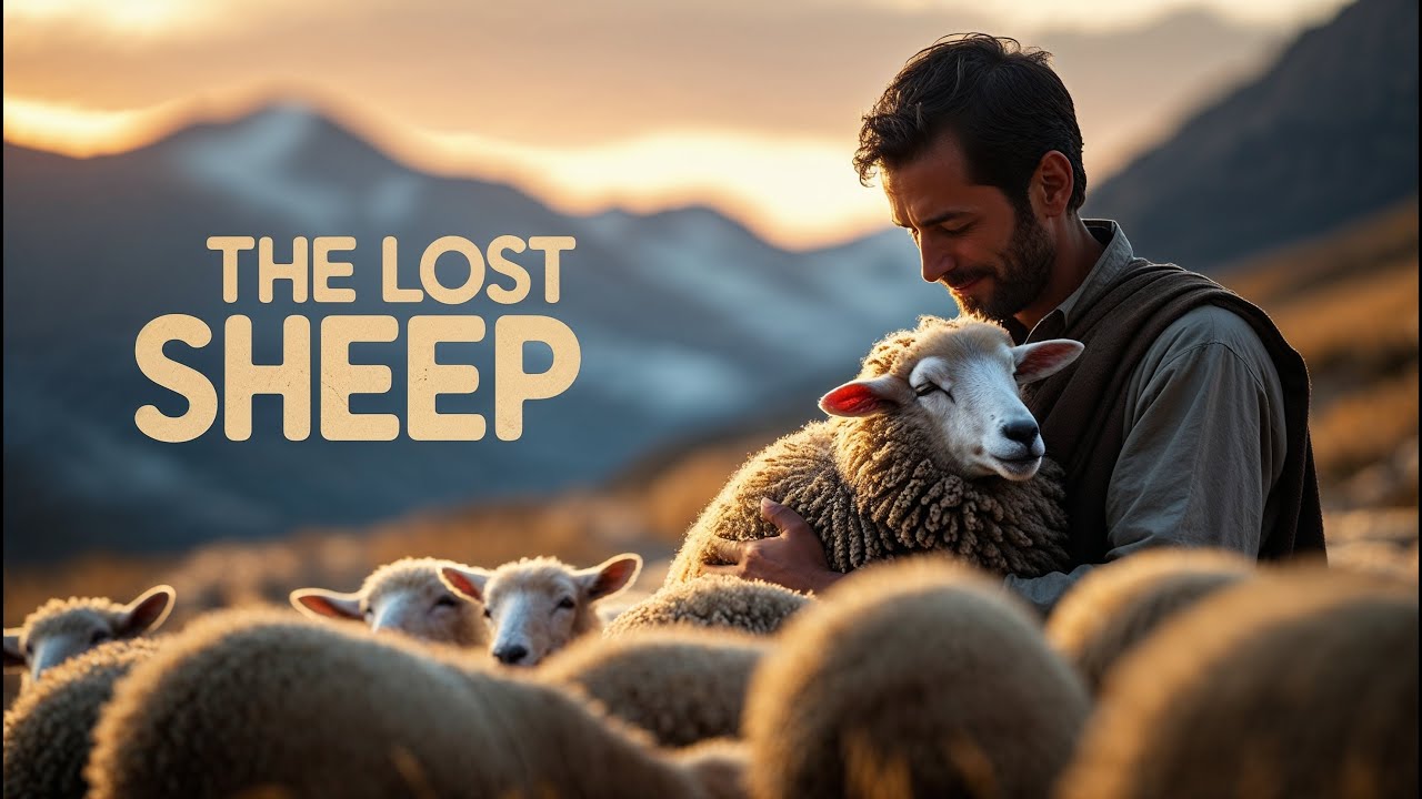 God Never Gives Up on You | Lost Sheep Parable | #ai #god #sheep #bible ...