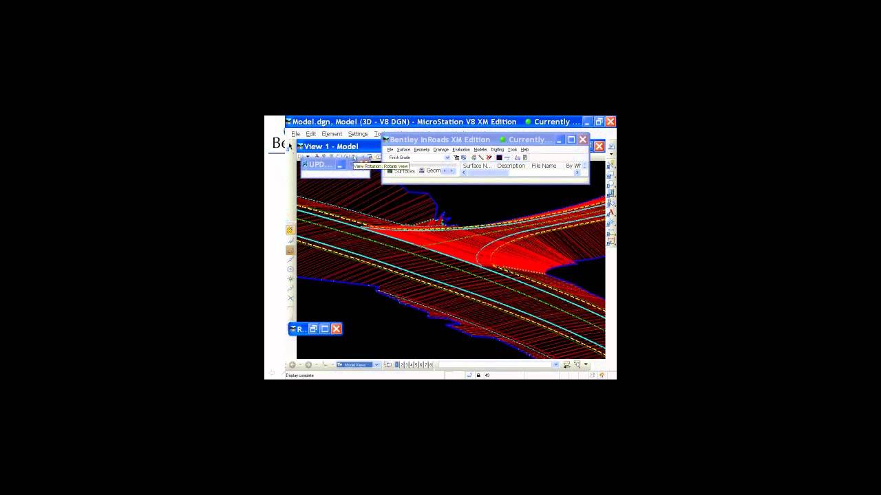 InRoads Roadway Designer - XM Edition - YouTube