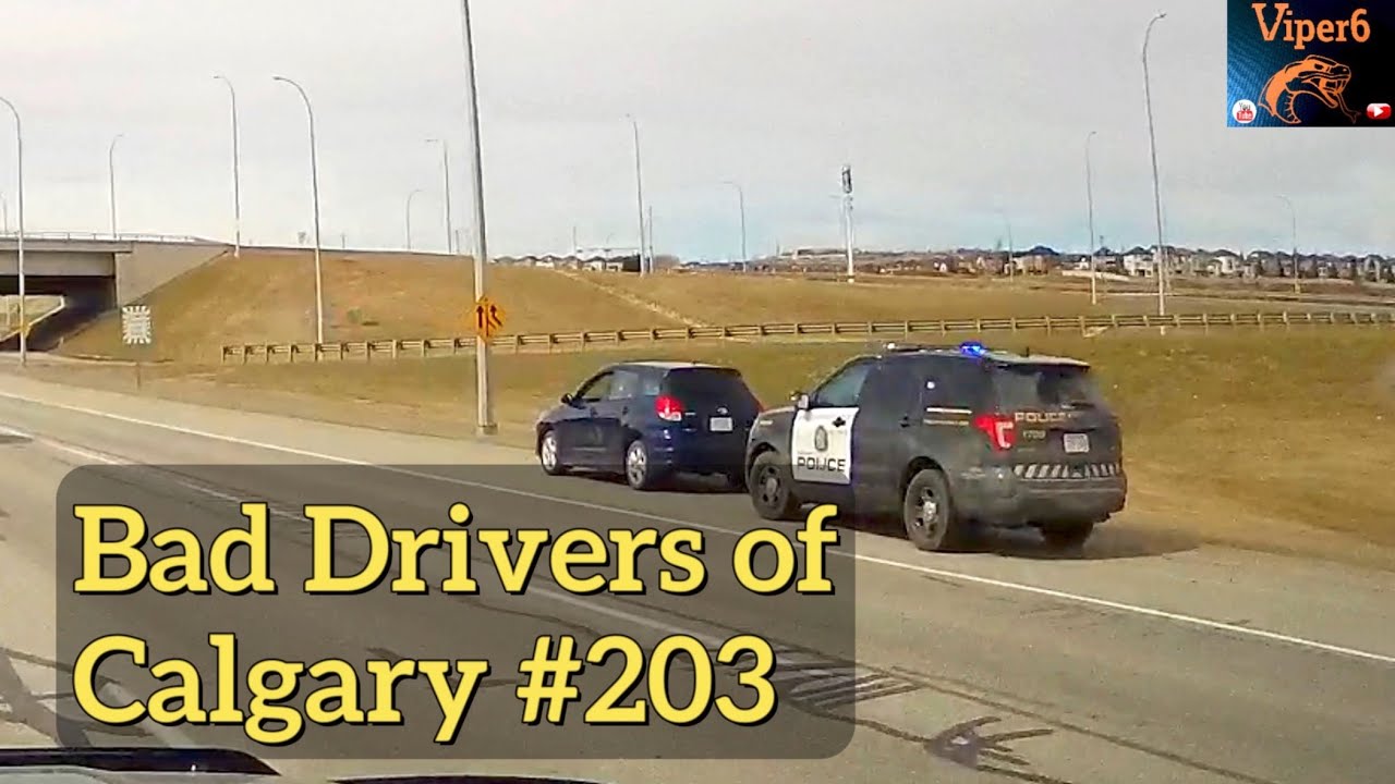 Bad Drivers of Calgary #203 - Still bad - YouTube