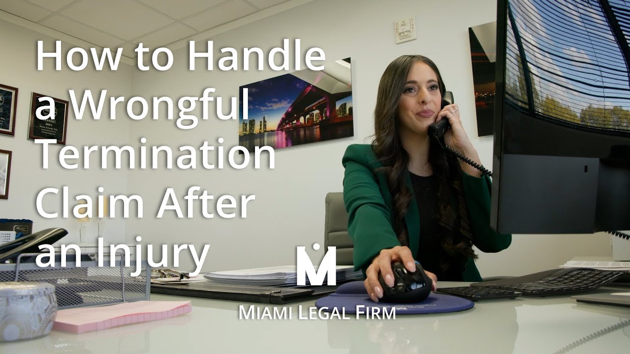 How to Handle a Wrongful Termination Claim After an Injury - YouTube