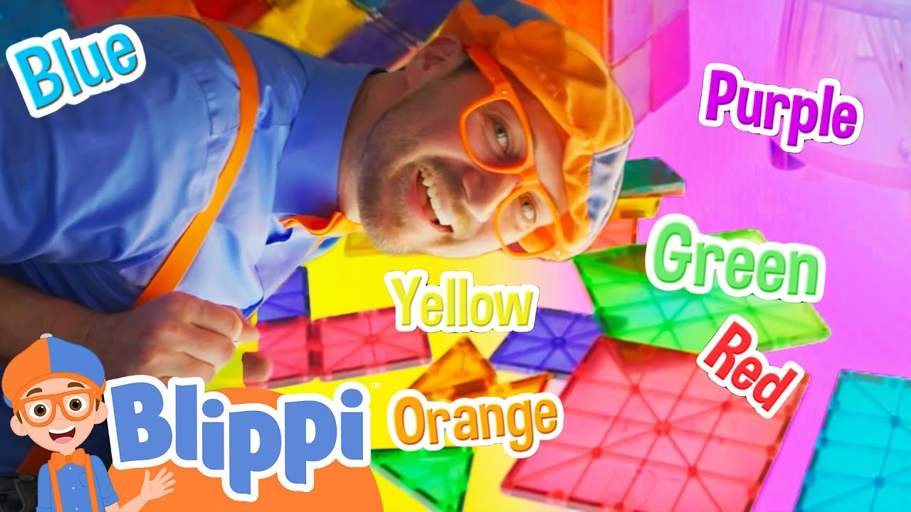 Blippi's Color Experiments | Colors for Kids - YouTube
