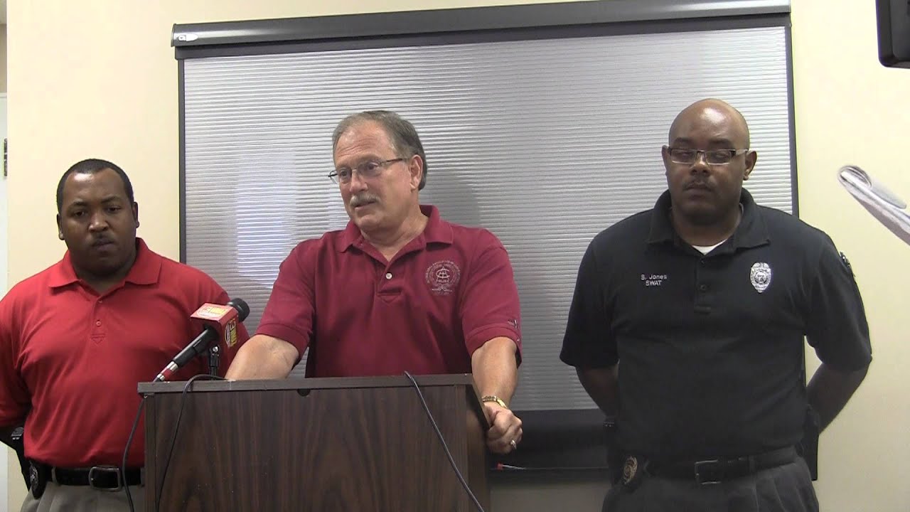 Macon Police - Double Murder Press Conference - YouTube
