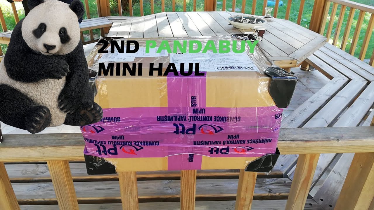 Pandabuy Second Haul. 3kg Mini Haul - YouTube