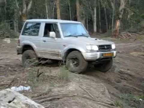 Hyundai Galloper off-road 2 - YouTube