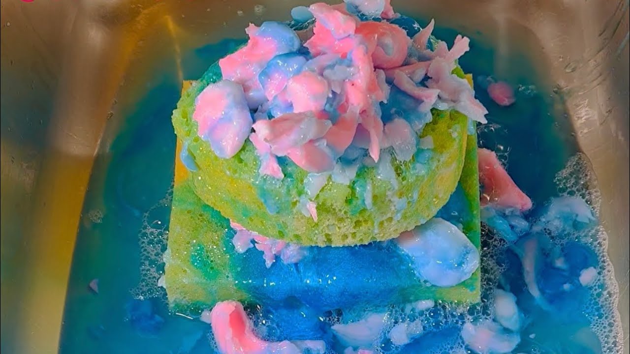 🫧 Soaked Soap Celebration Cake 💖 - YouTube