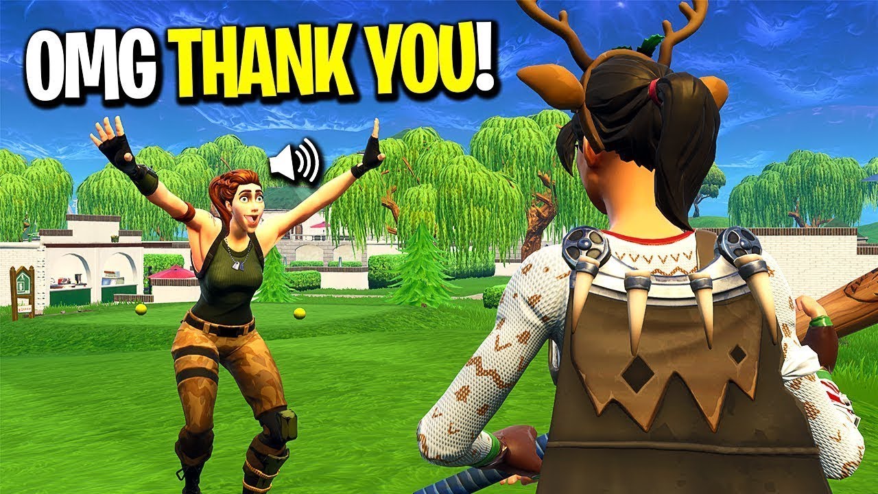 Boyg Helps Mixer Follower Get An Epic Victory Royale - YouTube