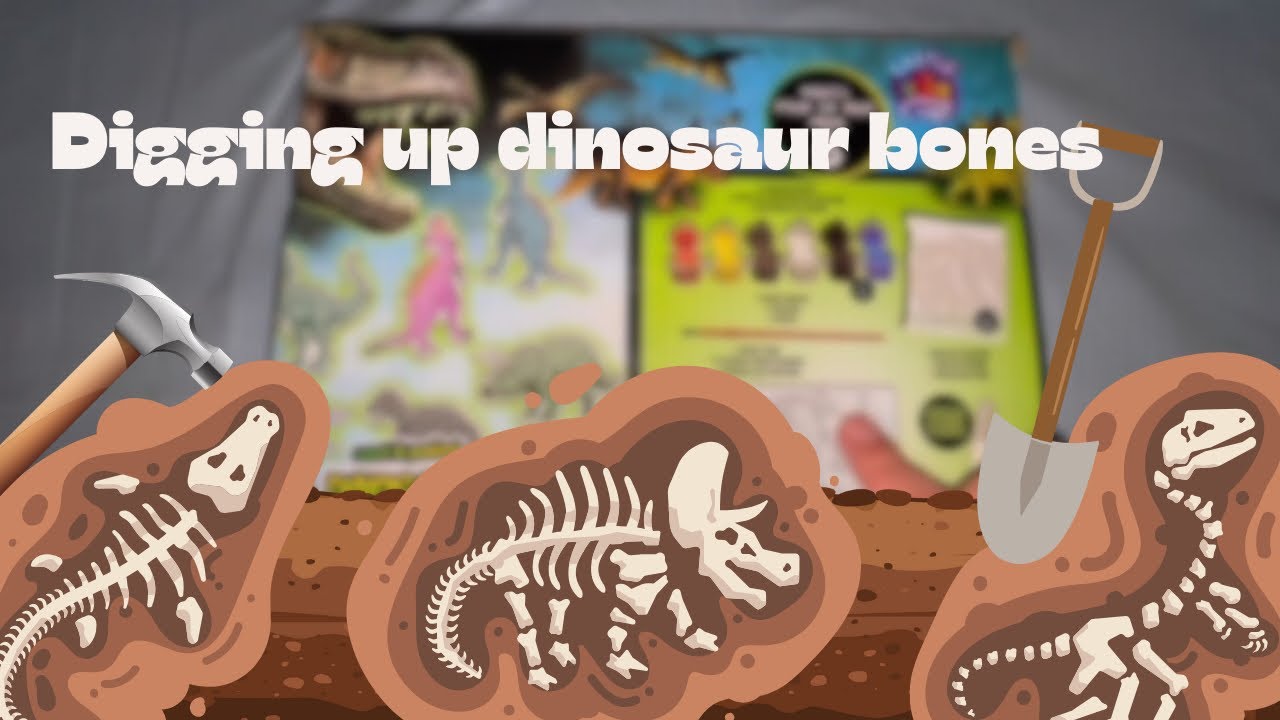 Dinosaur toy unboxing, making custom dinosaur, fun and educational ...