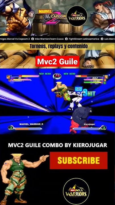 Mvc2: Guile Cool Combo with Hulk Beta Assist to Crossfire Assault super by Kierojugar - YouTube
