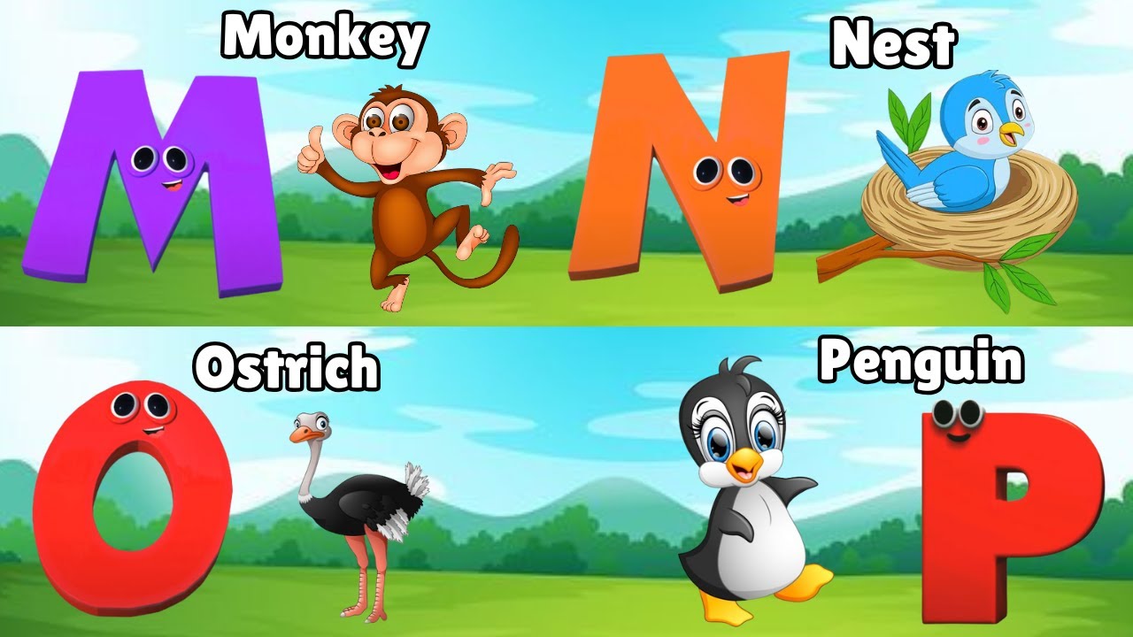 ABC Phonics Song | Animal Song | ABC Song for Toddlers to learn ...