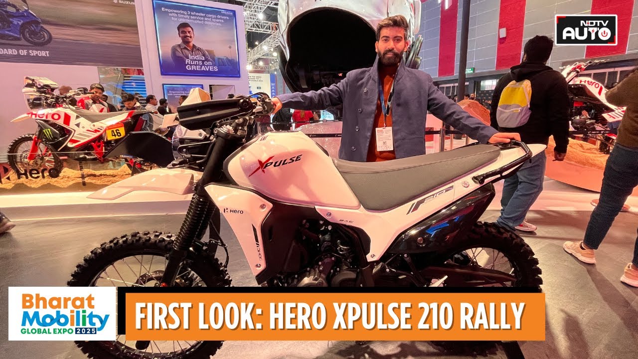 Hero Xpulse 210 Rally (Base Model): First Look | NDTV Auto - YouTube