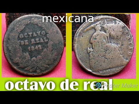 ESTO valen ESTAS MONEDAS octavo de real.. mexicana - YouTube