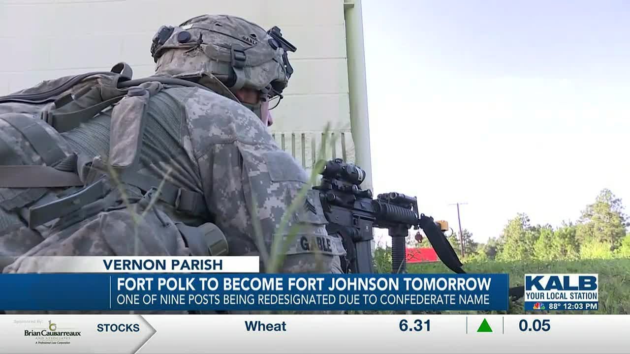 Ft. Polk to become Ft. Johnson - YouTube