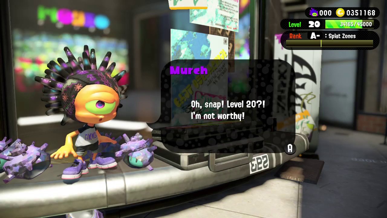 Murch asks Agent 4 if he's the "legend"... (2018) - Splatoon 2 (More ...