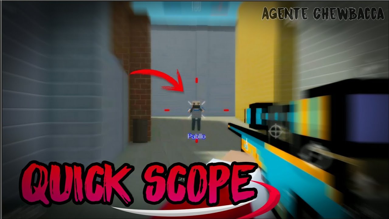 COMO DAR QUICK SCOPE NO BLOCK STRIKE (Treinando seu quick scope) - YouTube