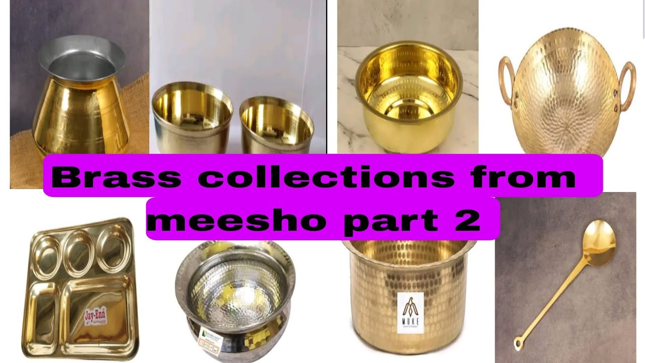 Brass collections from meesho#meesho#shopping#onlineshopping#brassitems ...