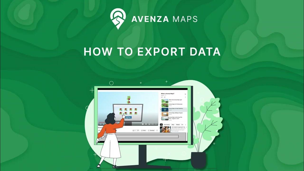 Exporting Map Layers Using Avenza Maps Mobile App - YouTube
