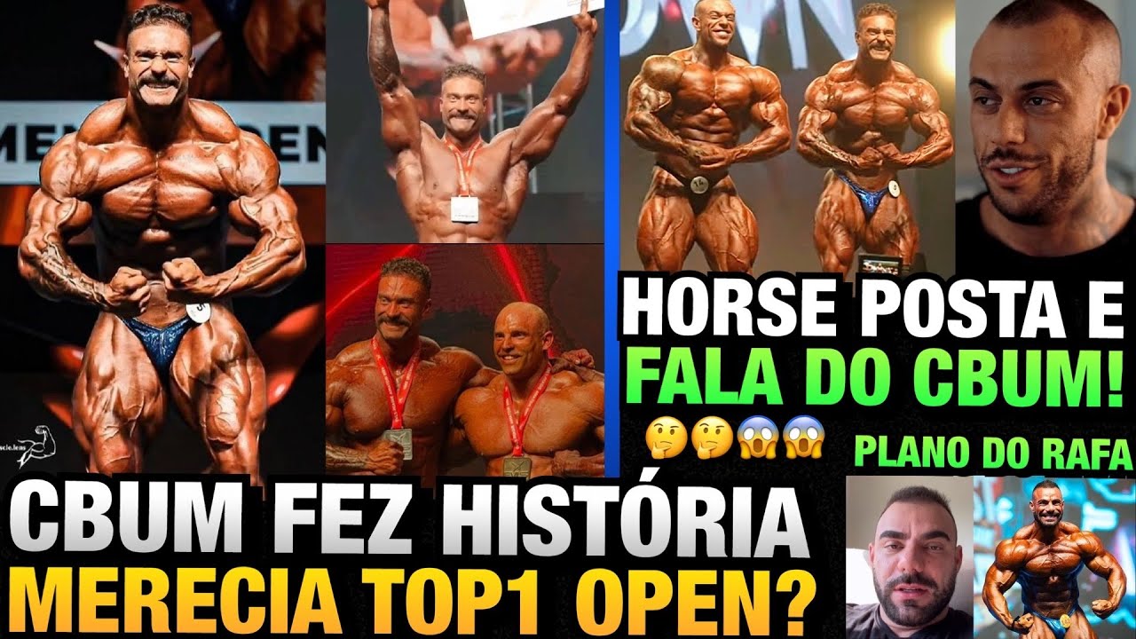 CBUM CONFIRMA APOSENTADORIA e HORSE FALA DO CBUM POSTANDO FOTOS COM ELE ...