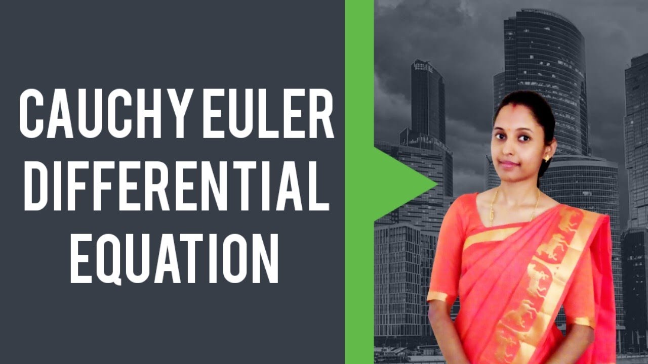 Cauchy Euler Differential Equation/Vidhya Deepak_VD. - YouTube