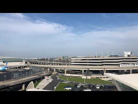 TWA hotel rooftop infinity pool JFK - YouTube