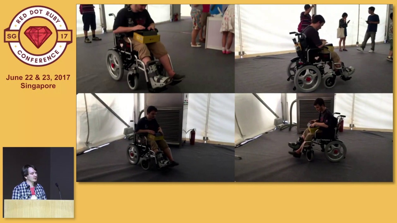 Ruby on Wheelchair - RedDotRubyConf 2017 - YouTube