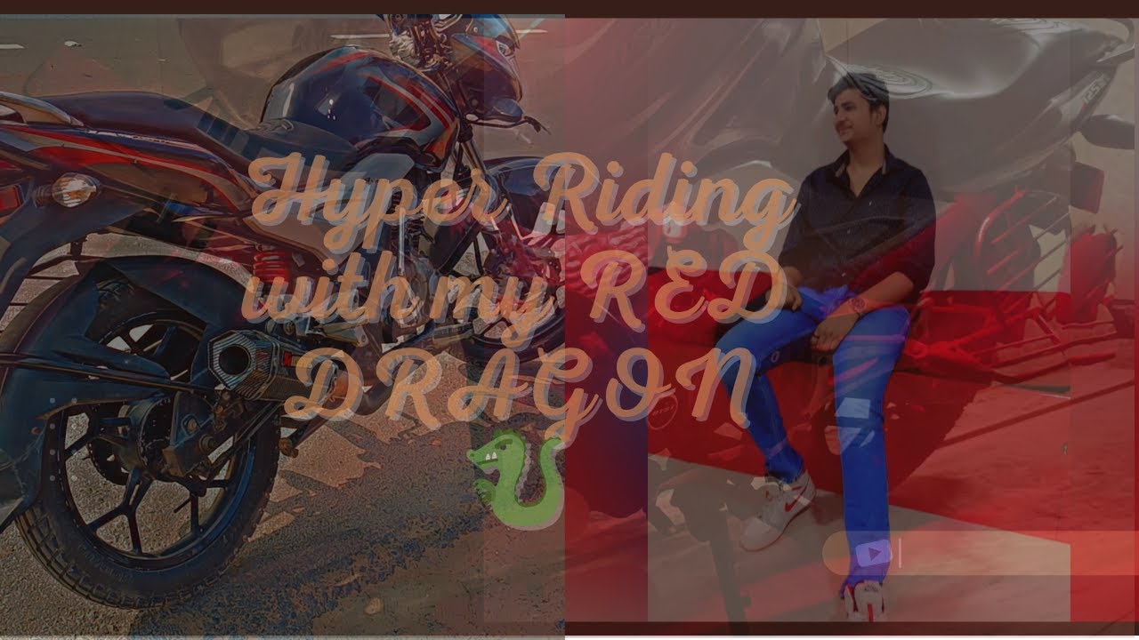 Vlog #2 .hyper riding in action .Enjoy the fun ️ ️ ️ ️ ️. - YouTube