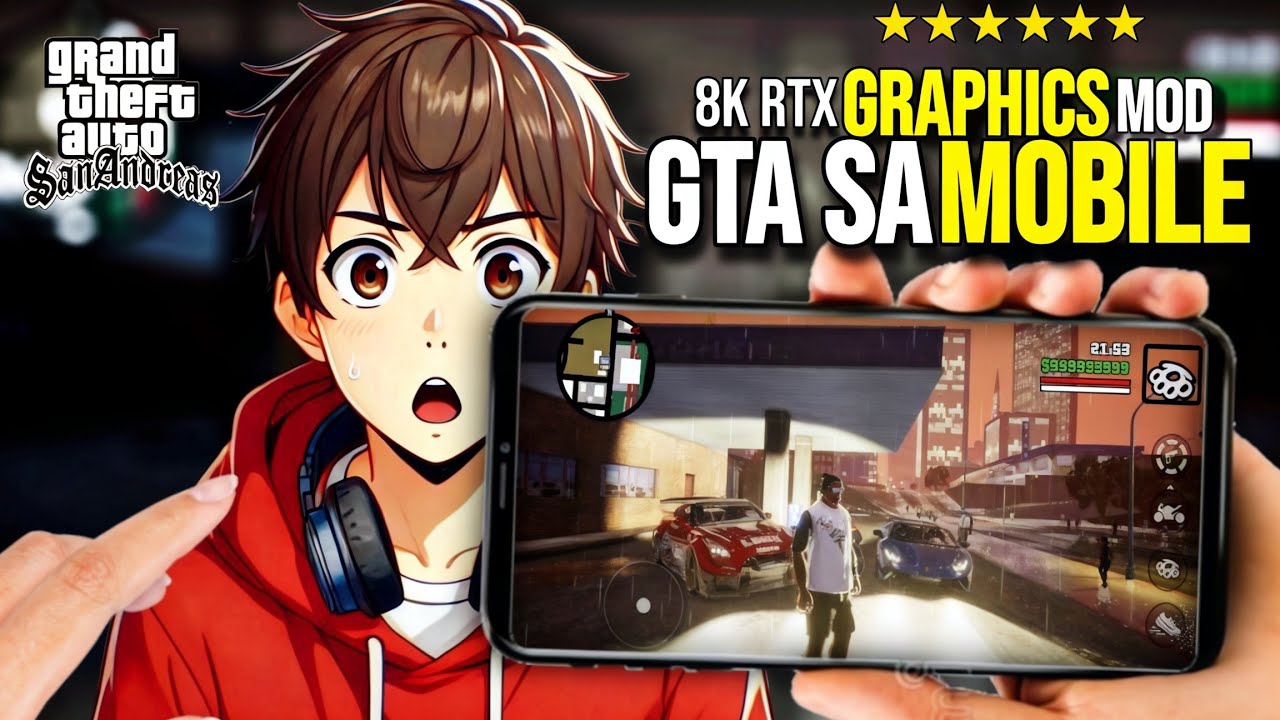 GTA SA Ultra Realistic 8K RTX Graphics Mod 🔥 | Mind-Blowing Visuals! # ...