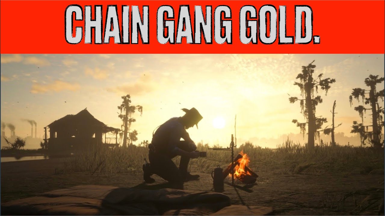 Red Dead Redemption II. Chain Gang Chance Encounter Gold Bar. Complete ...