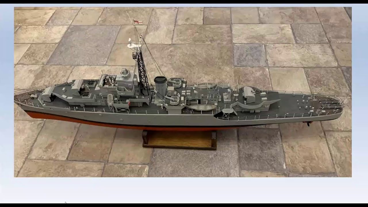 The Restoration of a Working Model of HMS Amethyst Part 1 of 4. - YouTube