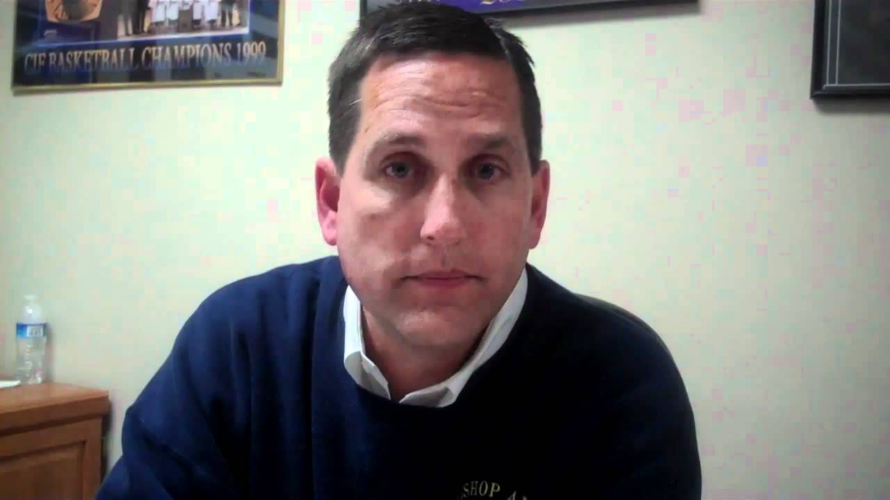 Bishop Amat coach Richard Wiard after win over Bonita - YouTube