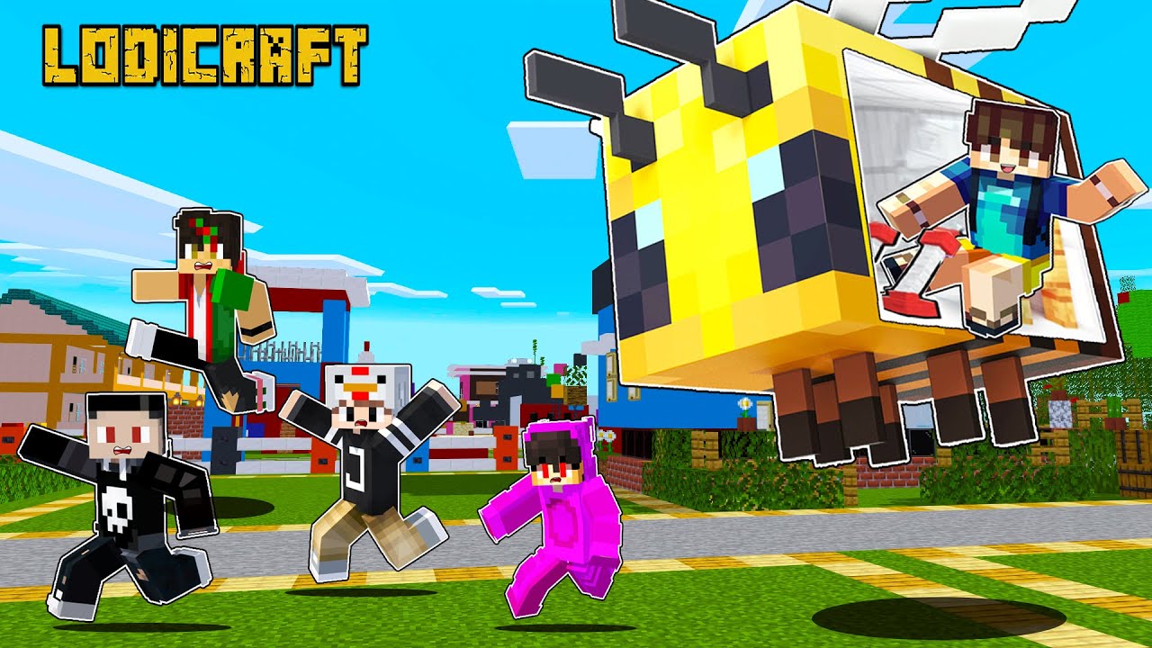 I Have Drone-BEE to Scare my Friend in Minecraft (Tagalog) - YouTube