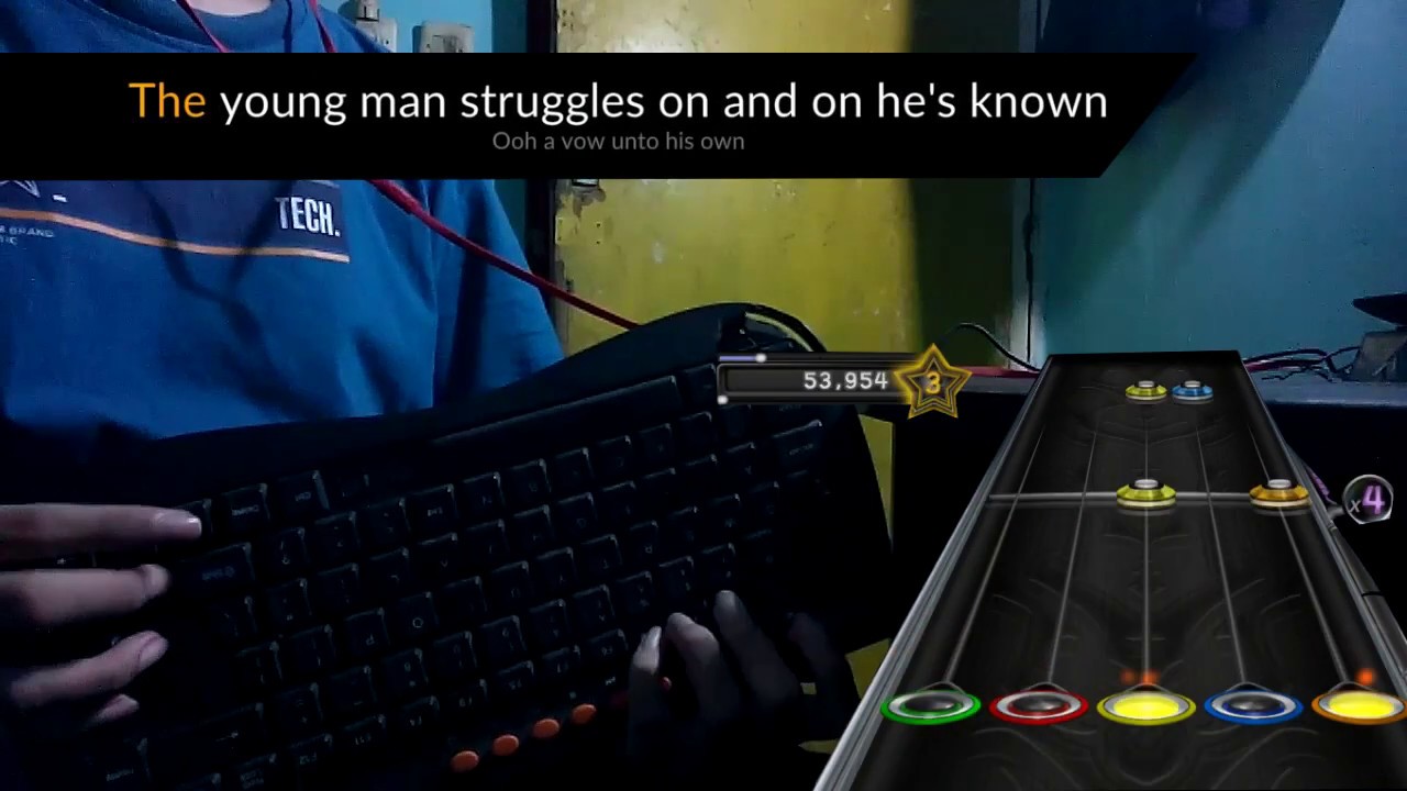 Clone Hero - PC Keyboard Mettalica - Unforgiven Hero (With Lyrics ...