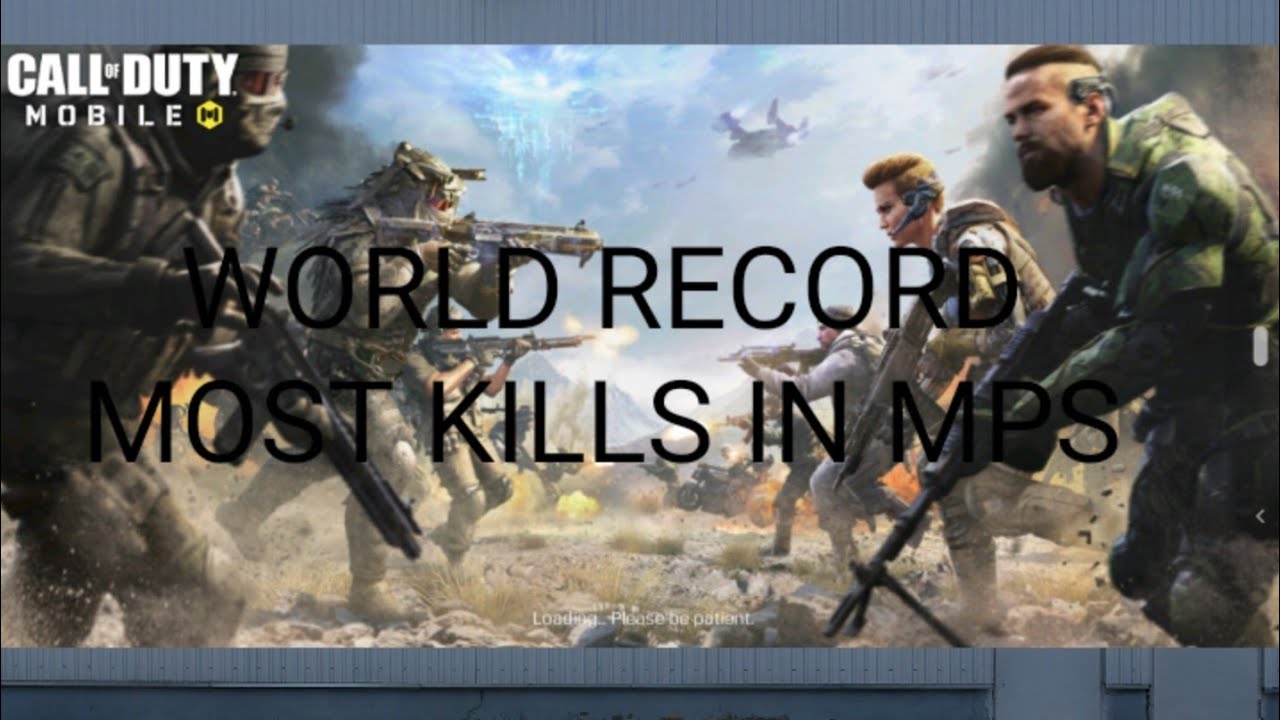 World record of most kills. GAMEPLAY OF COD MOBILE - YouTube