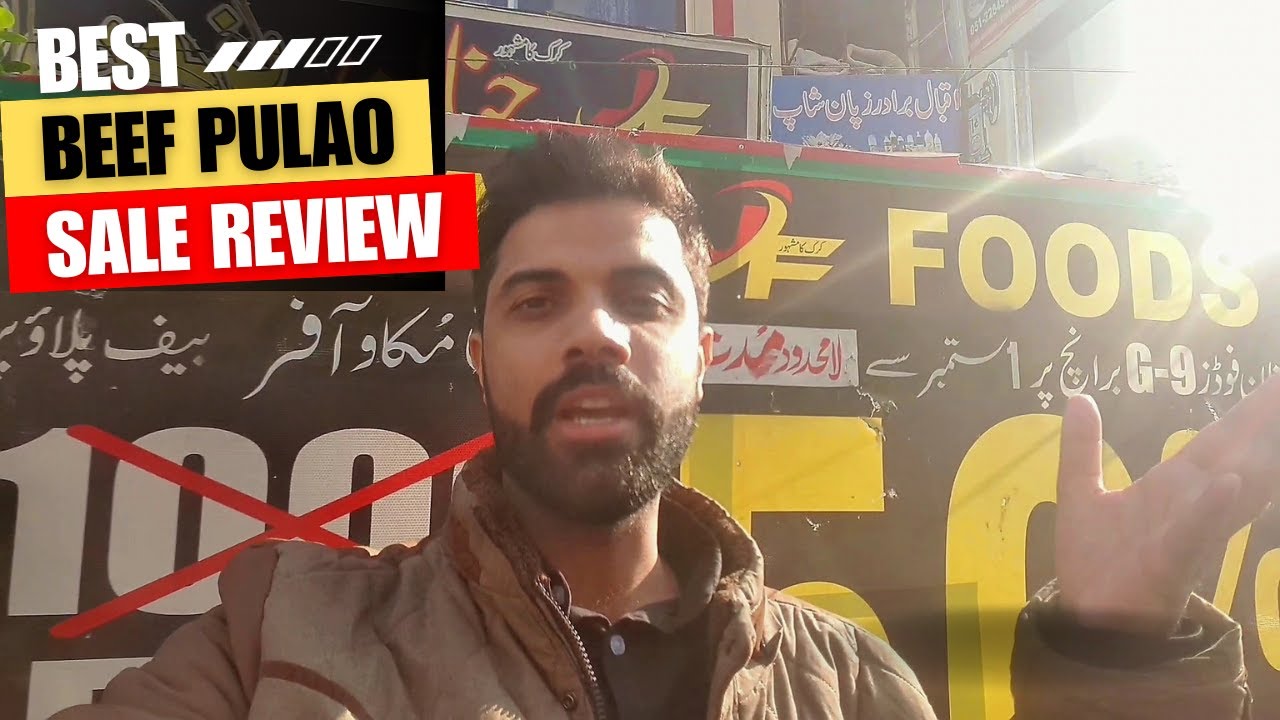 Janan Foods G-9 Branch Islamabad Pulao Sale Review - Beef Pulao in ...